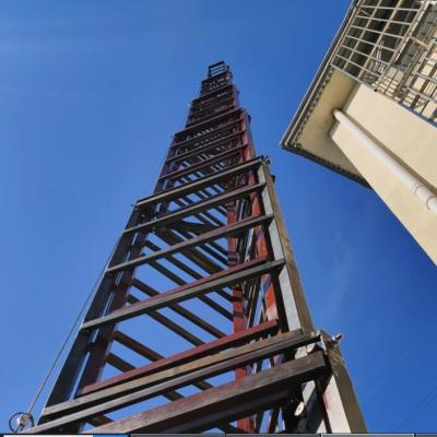 China Light Weight Tower Telescopic Vehicle Mounted Tower Crank Up Aluminum 20m for sale