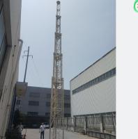 China Max Load 300kg 30m Portable Static Lattice Telescopic Antenna Tower for sale