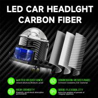 China A80 Lens LED Laser/Hi/Lo Beam 85W 8500 Lumens 3 inch Dual laser Projector for sale