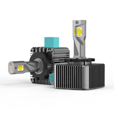 China SD3 90W 8000LM 6000K 5575 Chips Superior Aviation Aluminum LED Headlight Bulb for sale