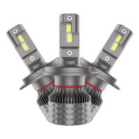 China A5 64W 6000LM 6000K 3570 Chips Superior Aviation Aluminum LED Headlight Bulb for sale
