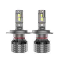 China A5 64W 6000LM 6000K 3570 Chips Superior Aviation Aluminum LED Headlight Bulb for sale