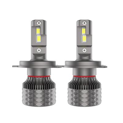 China A5 64W 6000LM 6000K 3570 Chips Superior Aviation Aluminum LED Headlight Bulb for sale