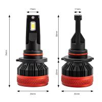 China Z4 90W 7000lm 6063 Aluminum 3570 CSP Chips 9005/9006/9012/H1/H3/H4/H7/H11 LED Headlight Bulb for sale