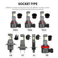 China NHC 1/1 With Halogen 60W 6000LM 9005/9006/9012/H1/H4/H7/H8 LED Headlight Bulb for sale