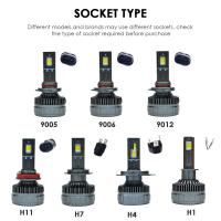 China K30 300W 30000lm 4575 CSP Chips 9005/H1/H4/H7/H11 LED Headlight Bulb for sale