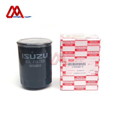 China 5-87610021-0 Oil Filter 5876100210 for ISUZU NKR NPR 4JH1 for sale