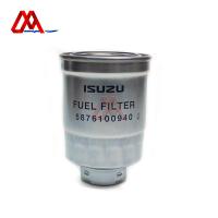 China Fuel Filter 5-87610094-0	8-98037480-0 Filter Cartridge For ISUZU for sale