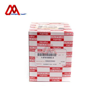 China IZUMI  Fuel Filter 1-87610093-4 8-98203599-0 Filter Cartridge For ISUZU for sale