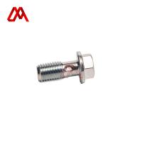 China FVR Isuzu Engine Parts Car Engine Piston Cooling Oil Jet Joint Bolt 1096751051 for sale