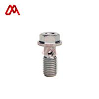China FVR Isuzu Engine Parts Car Engine Piston Cooling Oil Jet Joint Bolt 1096751051 for sale
