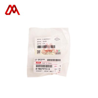 China IZUMI  8-98079755-0 Leak Off Pipe Joint Bolt Gasket 8980797550 For ISUZU CVZ CXZ CYZ 4HK1 6HK1 for sale