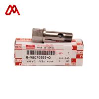 China IZUMI 8-98074955-0 Feed Pump Valve 8980749550 For ISUZU 4HK1 6HK1 for sale