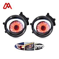 China IZUMI Multicolor Demon Eyes 3 Inch LED Projector Auto Accessories For Cars for sale
