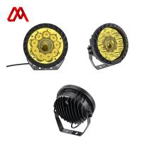 China 100W 9000LM 3700-3900K Yellow Color H4 Led Working Light 7 inch Laser Spotlight XM-7IN-10P-002 for sale