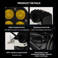 China 40W 1600LM XM-78-S-04P-001-R H4 LED Working Lamp 3 Inch Spotlights for sale
