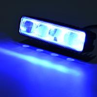 China 12W 300LM Blue 6-Inch Warning Ambient Light XM-154-S-04P-003-LB for sale