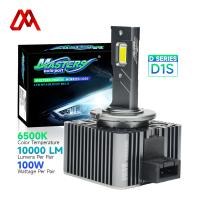 China D Series 100W 10000 Lumens 6500K Cool White D1S/D1R D2S/D2R D2H D3S/D3R D4S/D4R D5S/D5R D8S/D8R Headlamp Bulbs for sale
