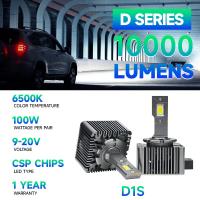China D Series 100W 10000 Lumens 6500K Cool White D1S/D1R D2S/D2R D2H D3S/D3R D4S/D4R D5S/D5R D8S/D8R Headlamp Bulbs for sale