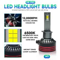 China M8pro 130W 13000 Lumens 6500K Cool White H1 H7 H11 Headlights Bulbs for sale