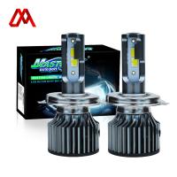 China X40 80W 8000LM 6000K 4060 Chips H4/H7 LED Headlight Bulb for sale