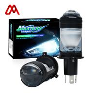 China A9S 100W 10000LM 6500K 3570 Chips H4 Led Projector Mini Lens for sale
