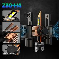 China Z30 130W 13000 Lumens 6500K Cool White  H1 H4 H7 LED Headlights Bulbs for sale