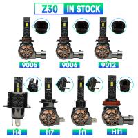 China Z30 130W 13000 Lumens 6500K Cool White  H1 H4 H7 LED Headlights Bulbs for sale