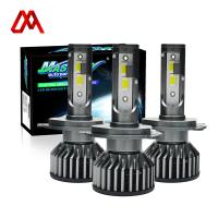 China 85W 8500 Lumens 6500K Cool White H4 H7 H11 Headlamp Bulbs for sale