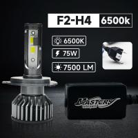 China 85W 8500 Lumens 6500K Cool White H4 H7 H11 Headlamp Bulbs for sale