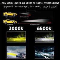 China 85W 8500 Lumens 6500K Cool White H4 H7 H11 Headlamp Bulbs for sale