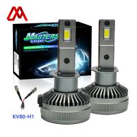China KV80 140W 14000 Lumens 6500K Cool White  H1 H7 H11 Headlights Bulbs for sale