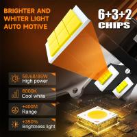 China A90 Lens LED Laser/Hi/Lo Beam 85W 8500 Lumens 3 inch Dual laser Projector for sale