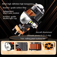China A90 Lens LED Laser/Hi/Lo Beam 85W 8500 Lumens 3 inch Dual laser Projector for sale