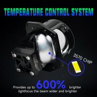 China A98 High Low Beam 58W 5800 Lumens 6000k DC9-16V 3 inch Projector for sale