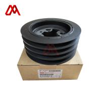 China Truck Part Wholesale 8972220313 8-97222031-3 Crankshaft Damper Pulley Excavator Crankshaft Pulley for ISUZU 4HK1 for sale