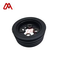 China Truck Part Wholesale 8972220313 8-97222031-3 Crankshaft Damper Pulley Excavator Crankshaft Pulley for ISUZU 4HK1 for sale