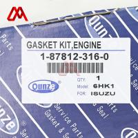 China Truck Replacement Parts 1-87814496-0 1-87812316-0 1878144960 1878123160 Engine Overhaul Gasket Set For ISUZU XE FVR for sale