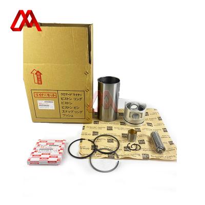 China Engine Cylider Liner Set 1-87811354-1 5-87813343-0 1878113541 5878133430 1-87811-354-1 5-87813-343-0 for ISUZU NPR 4BD1 for sale
