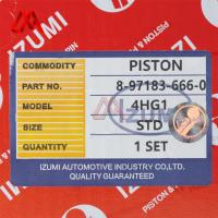 China 8-97183666-0 8971836660 STANDARD PISTON for ISUZU 4HG1 for sale