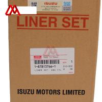 China 1-87813766-1 1878137661 Engine Cylinder Liner Set for ISUZU XE 4HK1 6HK1 for sale