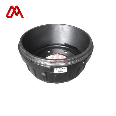 China 8-97102001-0 Rear Brake Drum 8971020010 Suitable for ISUZU NPR75 700P for sale