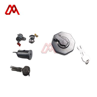 China 8980889540 8-98088954-0 8982012160 8-98201216-0 Car Lock Cylinder Set For Isuzu NPR75 700P 4HK1 for sale