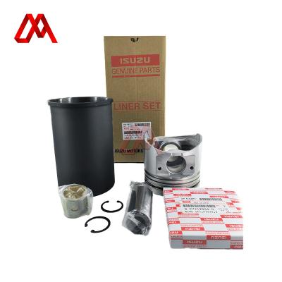 China 5-87813392-0 5878133920 Cylinder Liner Kit for ISUZU NPR 4HG1 for sale