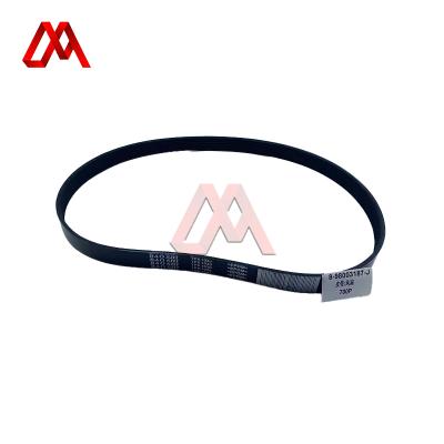 China IZUMI 8-98003187-0 COOLING FAN BELT 8980031870 for ISUZU ELF 700P 4HK1 for sale