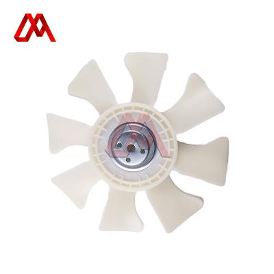 China IZUMI ME015740 Cooling Fan Blade for Mitsubishi Canter FE444 FK330 FE335 FB300 75-89 4D31T for sale