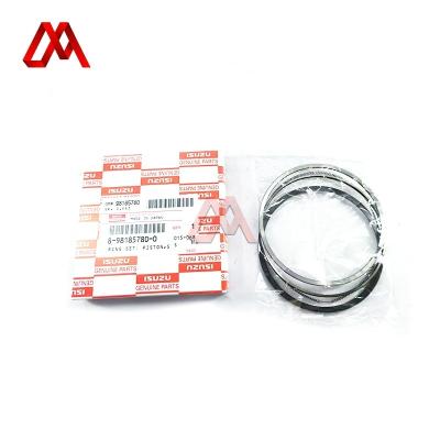 China 8-98053579-0 8-98185780-0 Standard Piston Ring Set 8980535790 8981857800 For ISUZU NKR 4JJ1 for sale