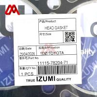 China OEM 11115-78204-71 Cylinder Head Gasket Cylinder Bed Pad For 1DZ Truck Replacement Parts for sale