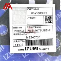 China High Quality Cylinder Head Gasket ME240707 Fit Mitsubishi 4M51 Diesel Engine Truck Repair Parts for sale