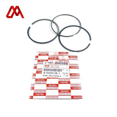 China 8‑94392128‑1 8943921281 Piston Ring Set Truck Engine Spare Parts Compatible with ISUZU FVR 6HH1 for sale